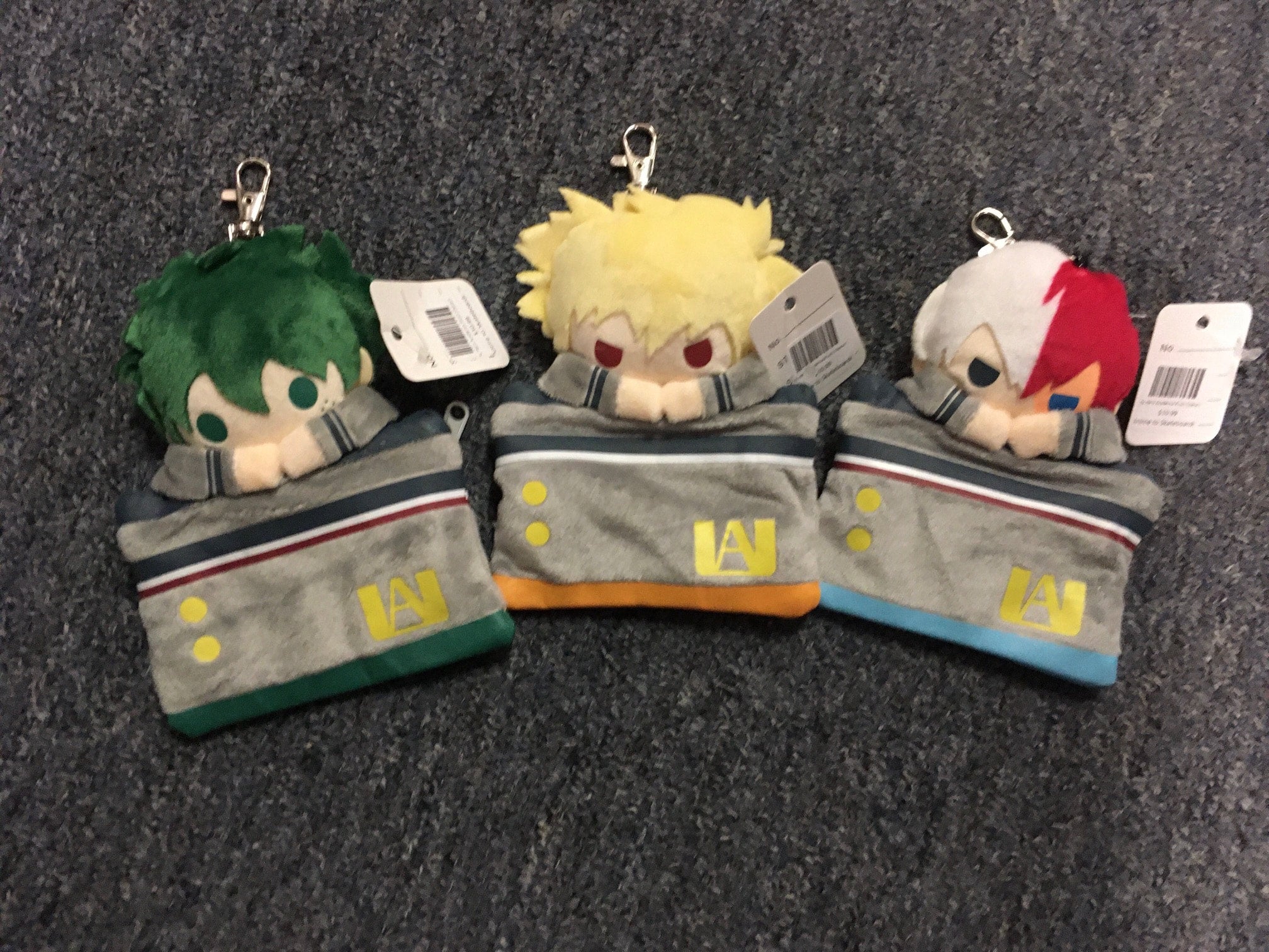 My Hero Academia Plush Coin Purse Keychain | Anime to Skateboards